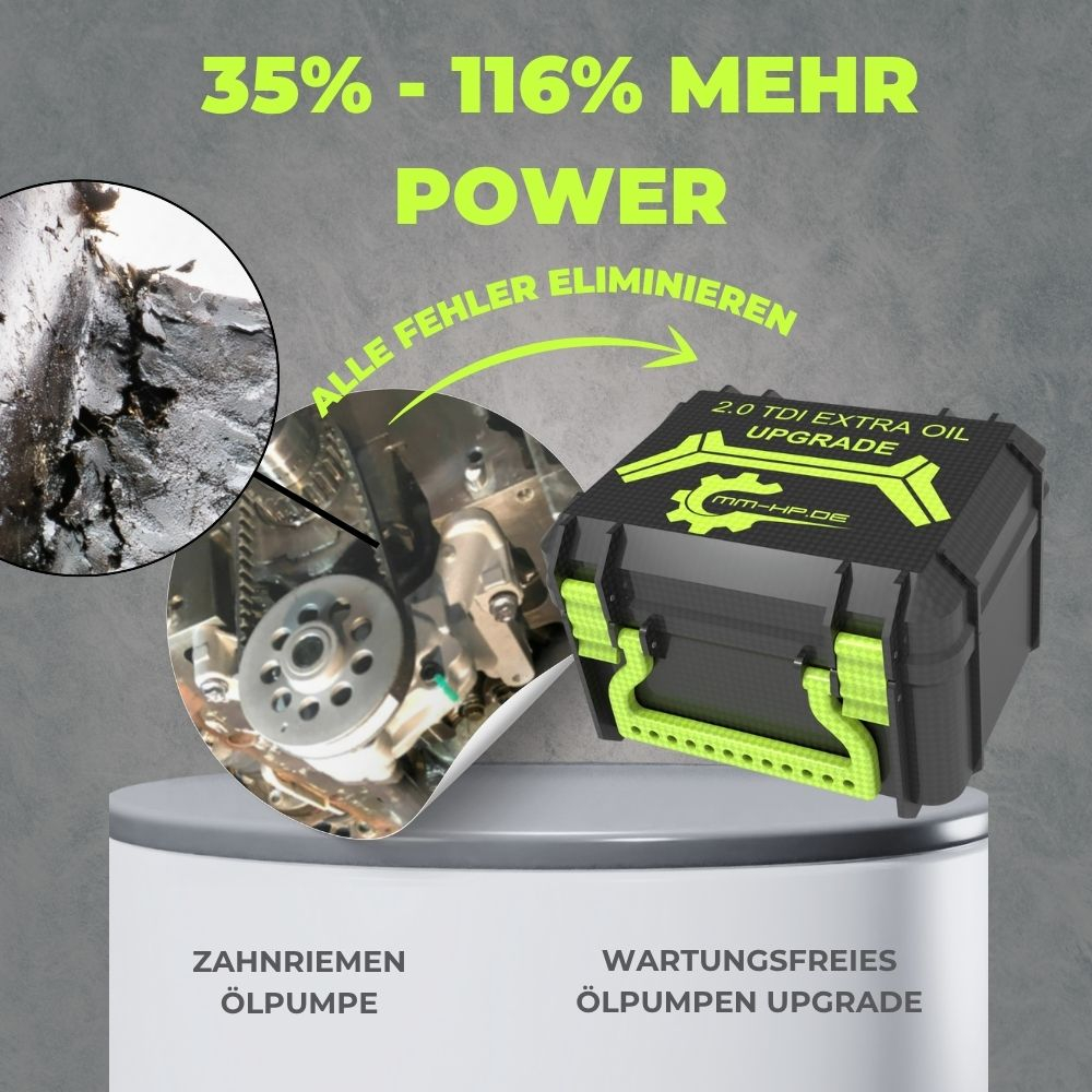 MMHP EA189 Upgrade oil pump system - Timing belt conversion